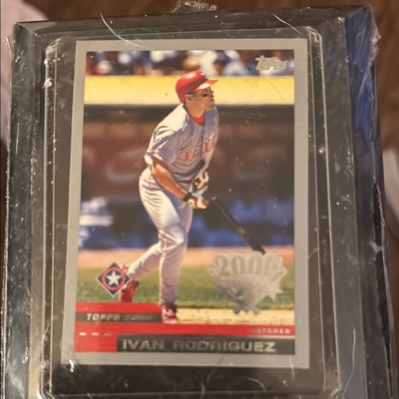 Topps | Other | Topps Baseball Card Hall Of Famer Ivan Pudge Rodriguez ...